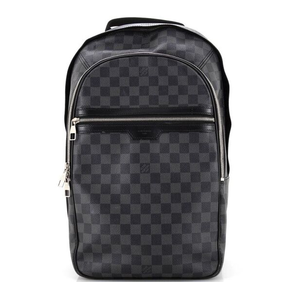 Louis Vuitton | Bags | Louis Vuitton Michael Backpack Damier Graphite ...